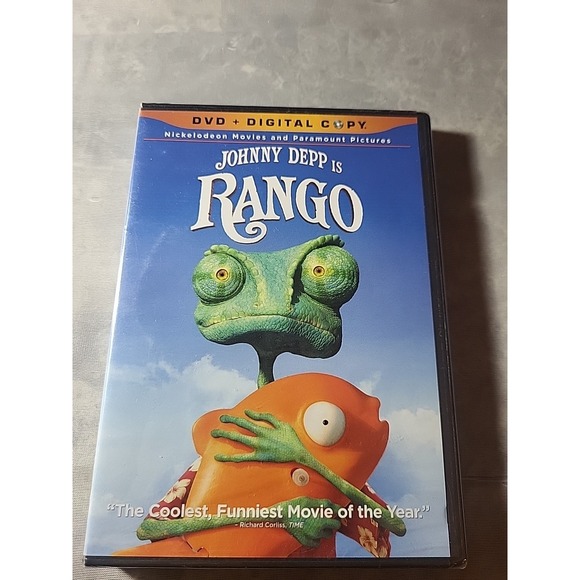Media | Johnny Depp Is Rango Animated Lizard Brand New Sealed | Poshmark